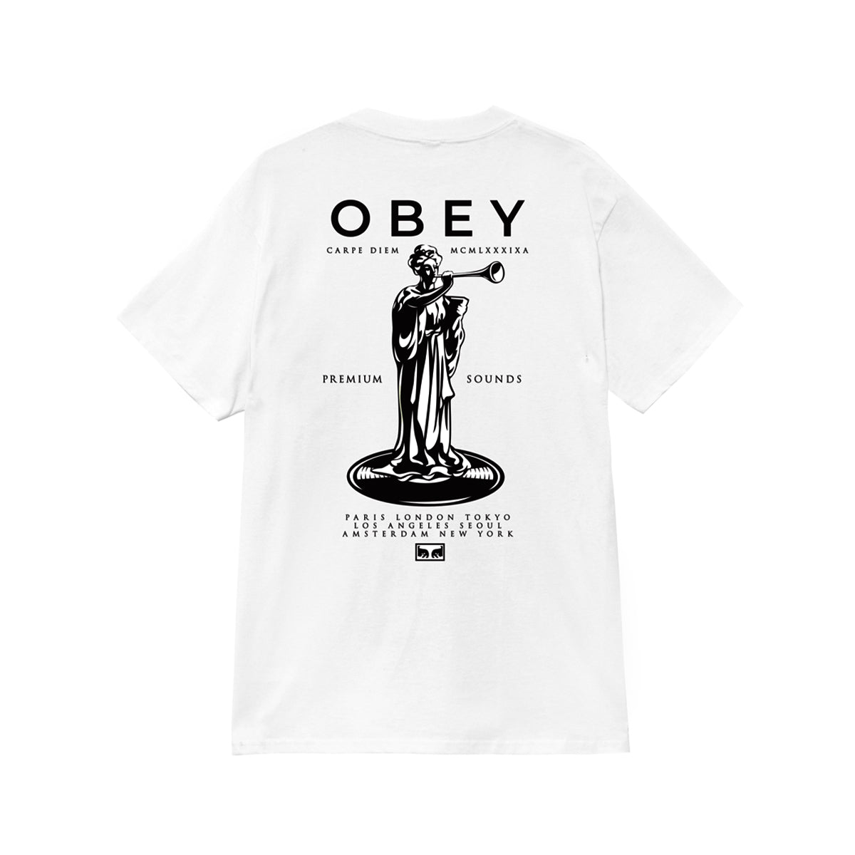 Polera OBEY Premium Sounds White – Beta snow